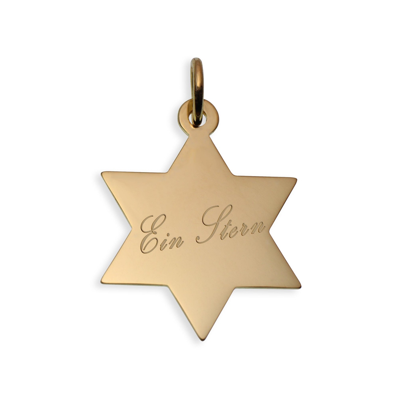 *Ein Stern der Deinen Namen trägt* echt 14 Karat Gold 585 Durchmesser ...